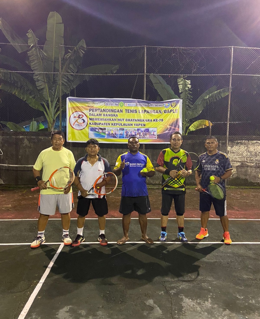 Yance Banua/Jefri Tanod Melenggang Mudah ke Final Tenis Lapangan Ganda ...