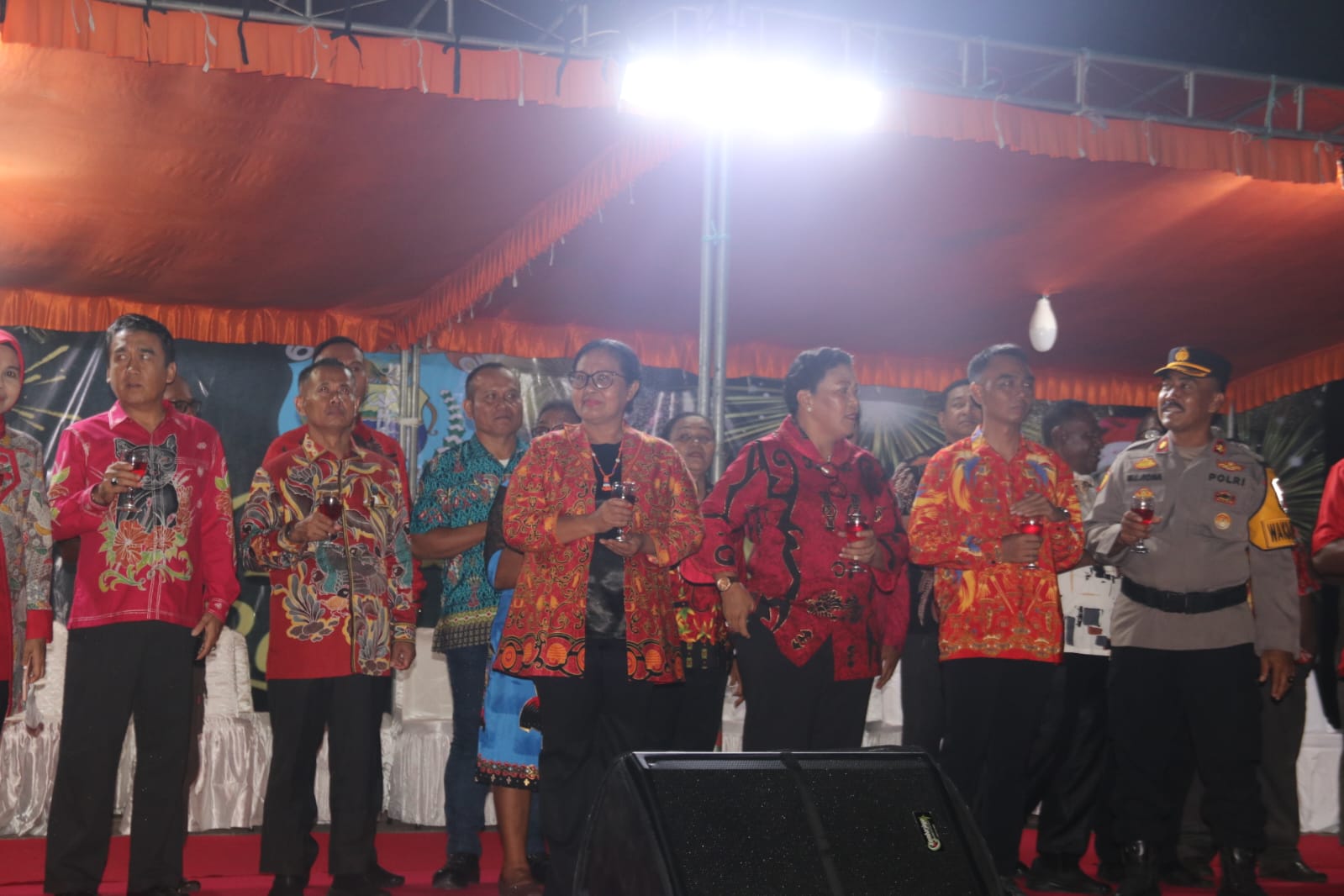 Dandim Yawa Bersama Forkopimda Doa Bersama Lintas Agama Sambut Tahun Baru 2025 - MEPAGO.CO